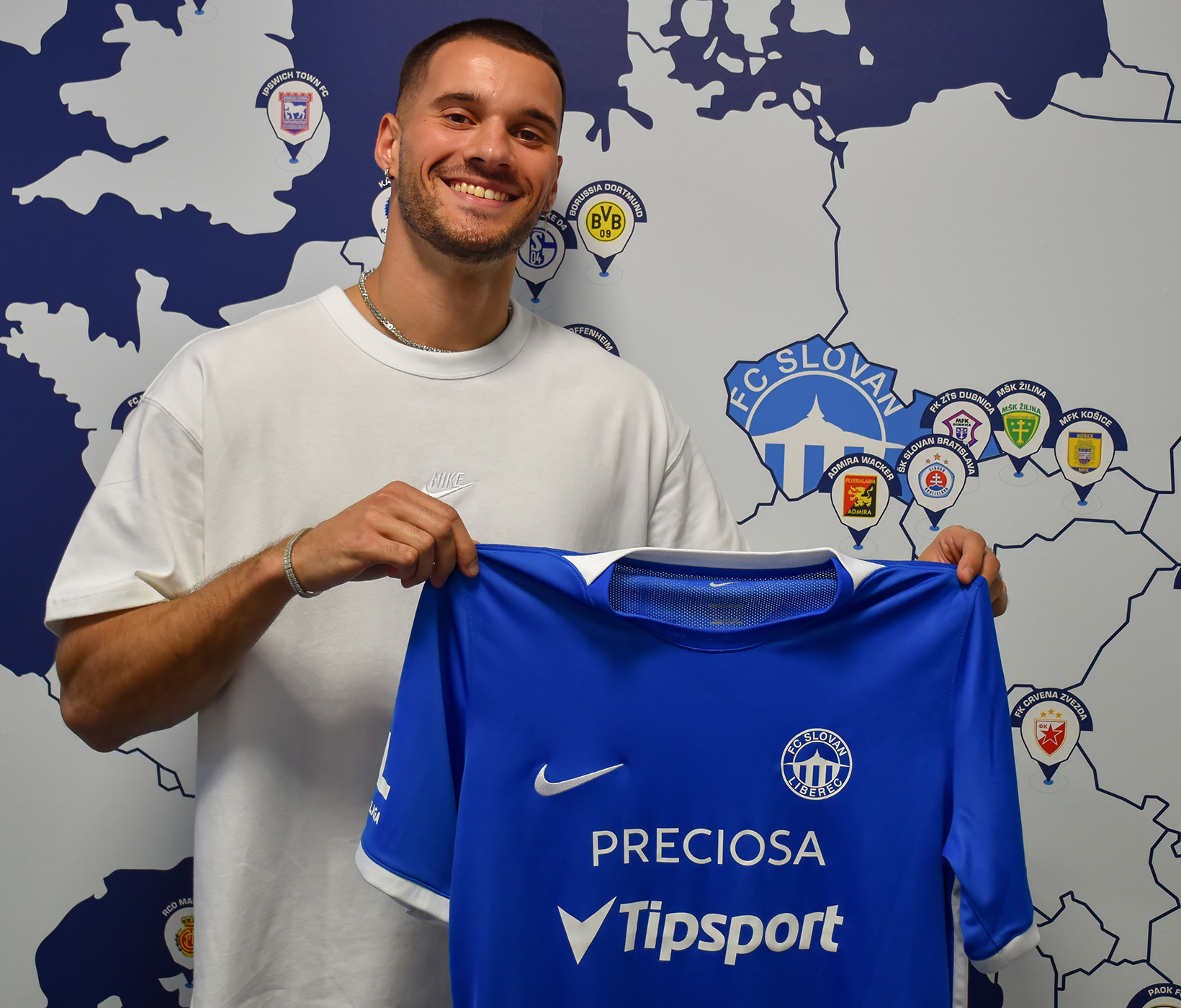 Slovan hlásí další posilu, ofenzivní řady rozšíří Luka Kulenović | FC ...